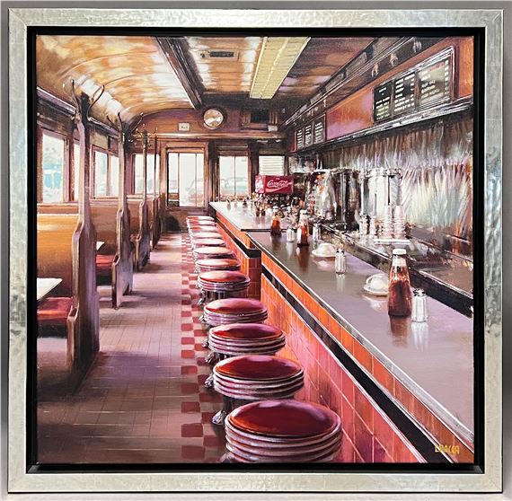 Luigi Rocca | Jeff's Diner Before Breakfast (2013) | MutualArt