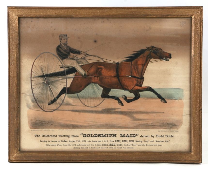 Currier & Ives | A late 19th century hand coloured engraving after J ...