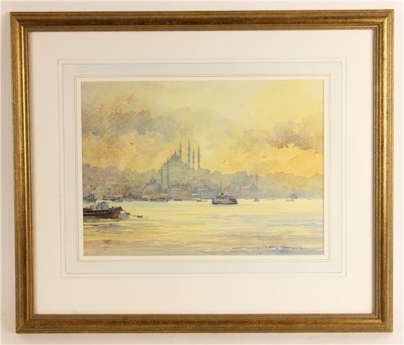 David Howell | Istanbul from the Bosporus, | MutualArt