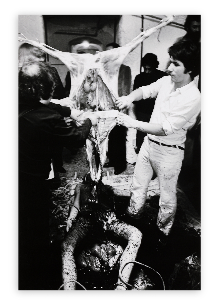 Emilio Fabio Simon | Performance di Hermann Nitsch | MutualArt