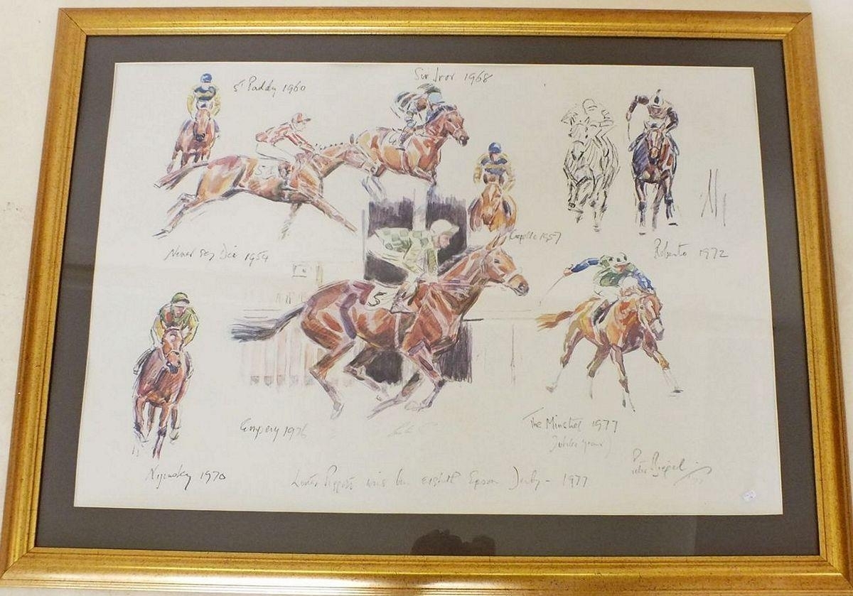 Peter Biegel | Eight Derby Winners | MutualArt