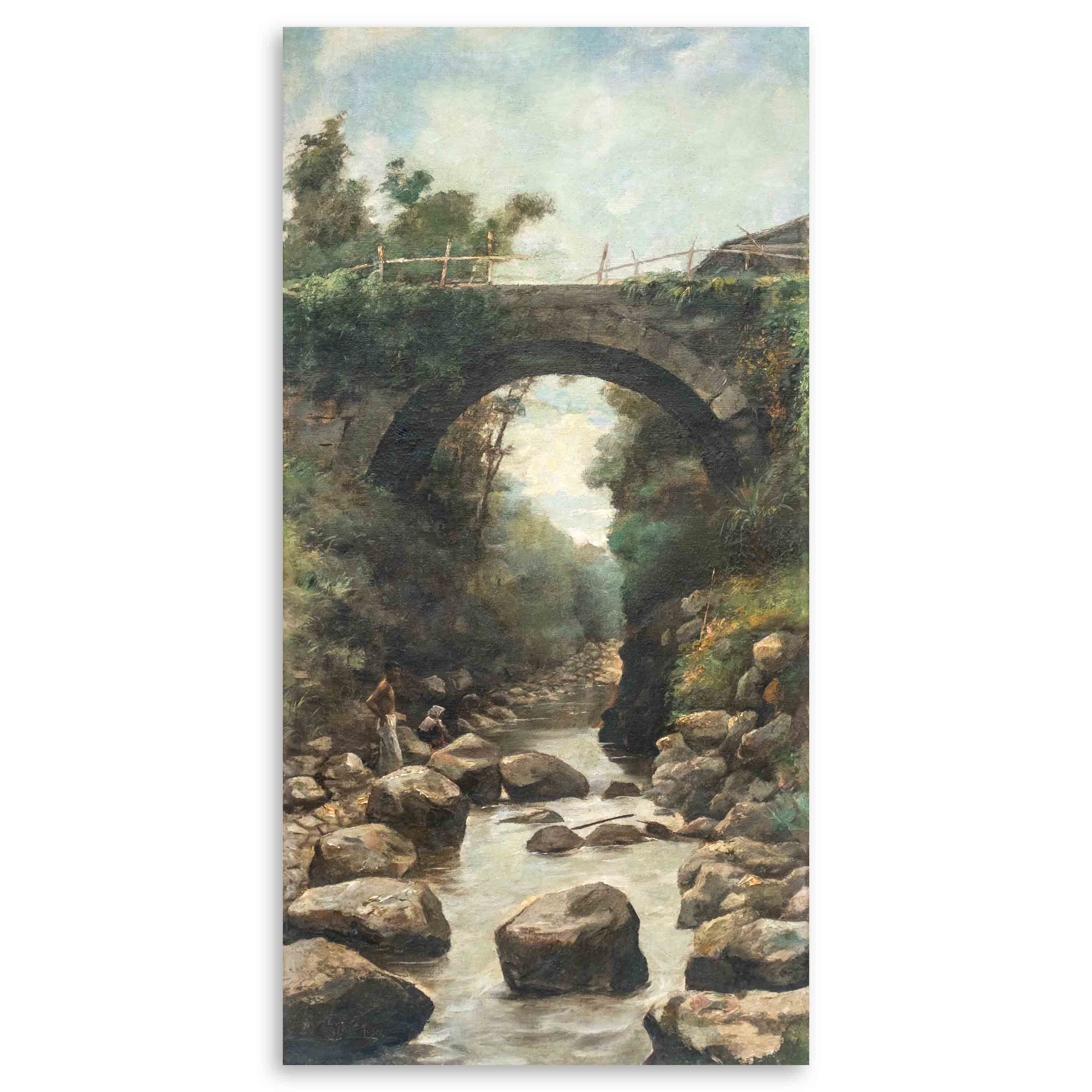 Fabián de la Rosa | Old Spanish Bridge | MutualArt