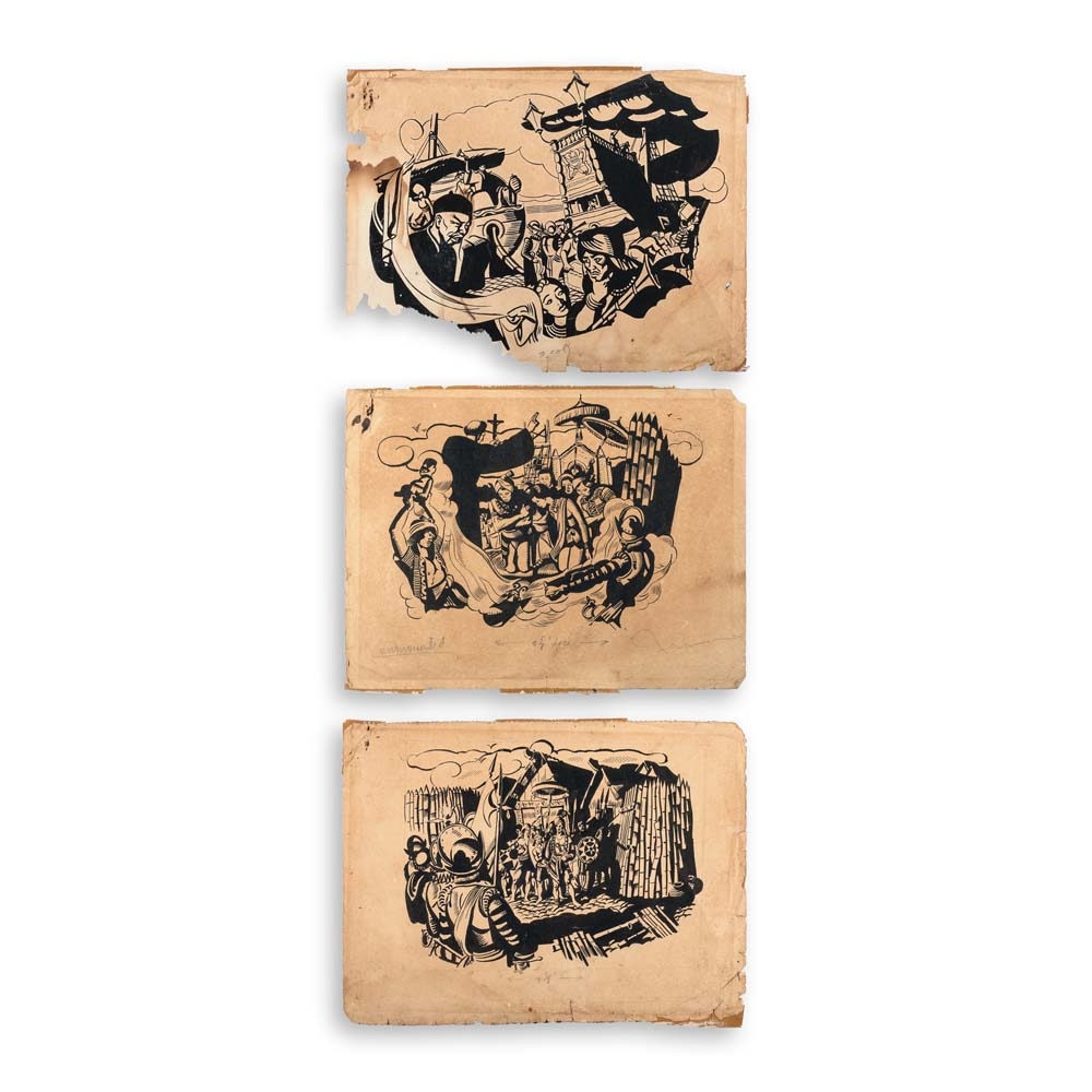 Carlos V. Francisco | a.) The Manila Galleon b.) The Baptism of Rajah ...