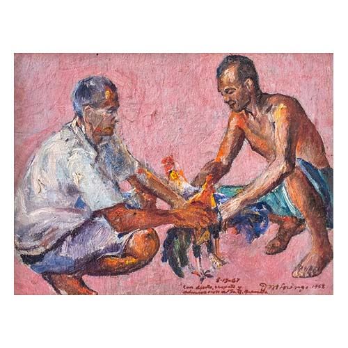 Diosdado Lorenzo | Sabungero (1958) | MutualArt