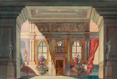 Alberto Vargas | Le Grand Foyer (1938) | MutualArt