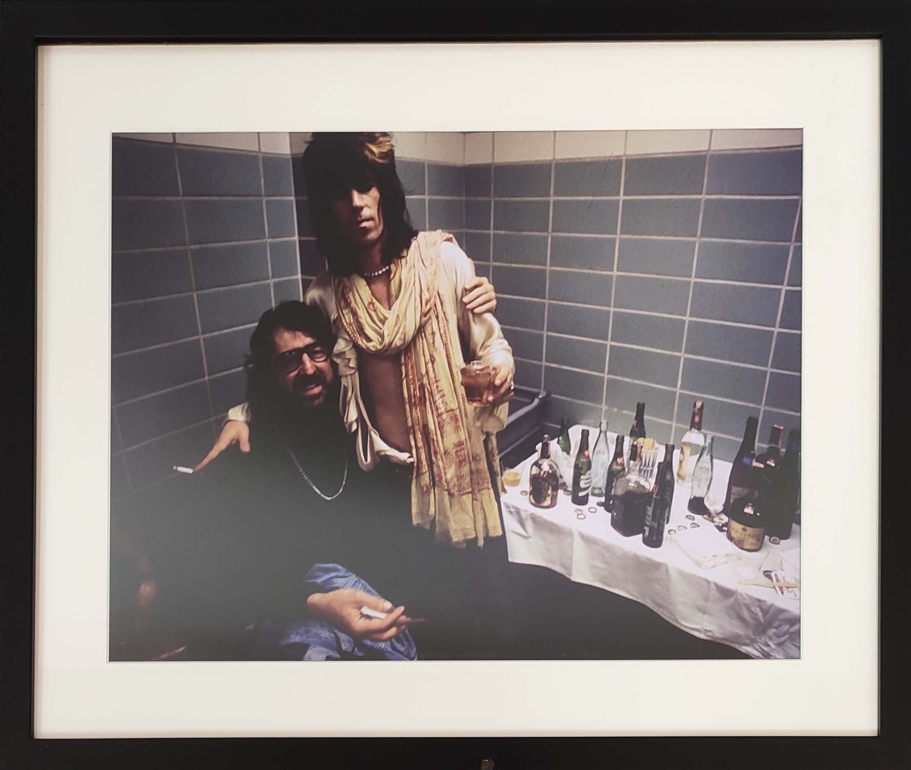 Ethan Russell | ROLLING S KEITH RICHARDS BACKSTAGE WITH HIS DEALER ...