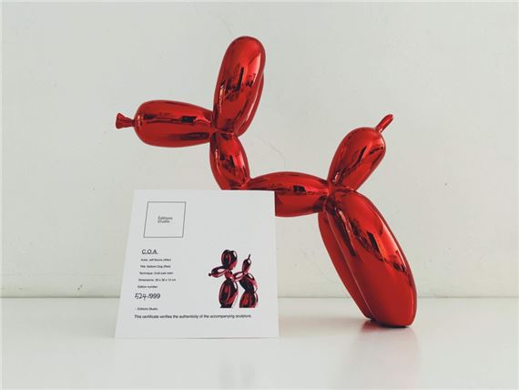 Jeff Koons | Balloon Dog Jeff Koons | MutualArt