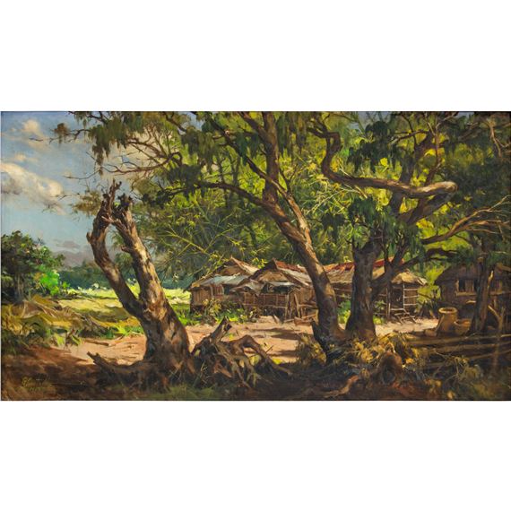 Gabriel Custodio | Untitled (Rural Scene (11) | MutualArt