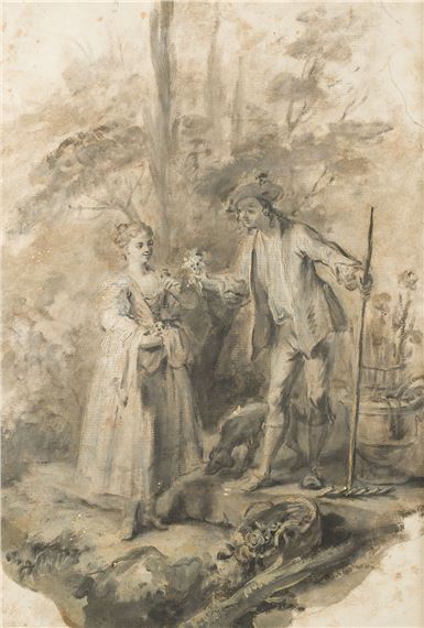 Joseph Wagner | DER VERLIEBTE GÄRTNER (1706) | MutualArt