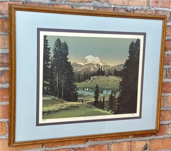 Greg Johnson | Gregg Johnson Majestic Beauty II Serigraph Print | MutualArt