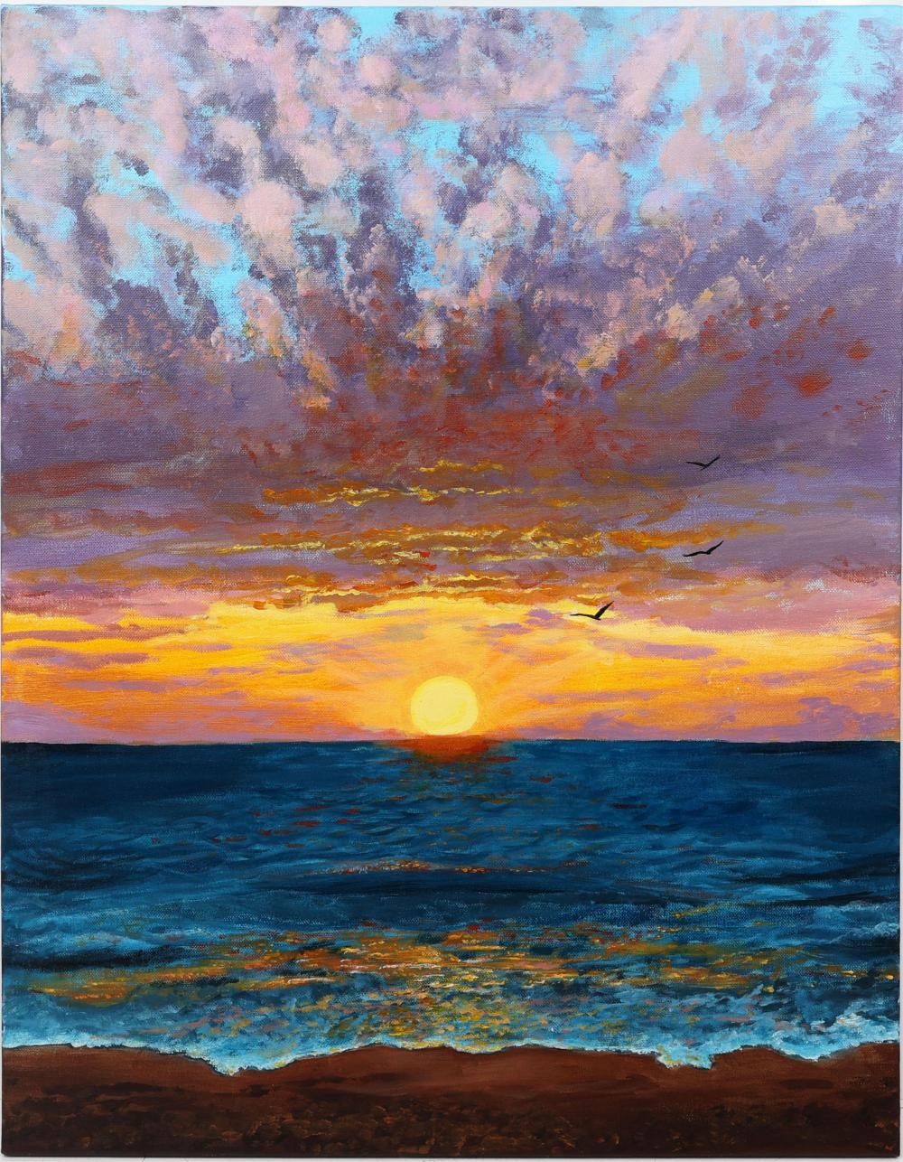 Carol Ann Knapp | CAROL ANN KNAPP FLORIDA ARTIST SUMMER SUNRISE (2004 ...