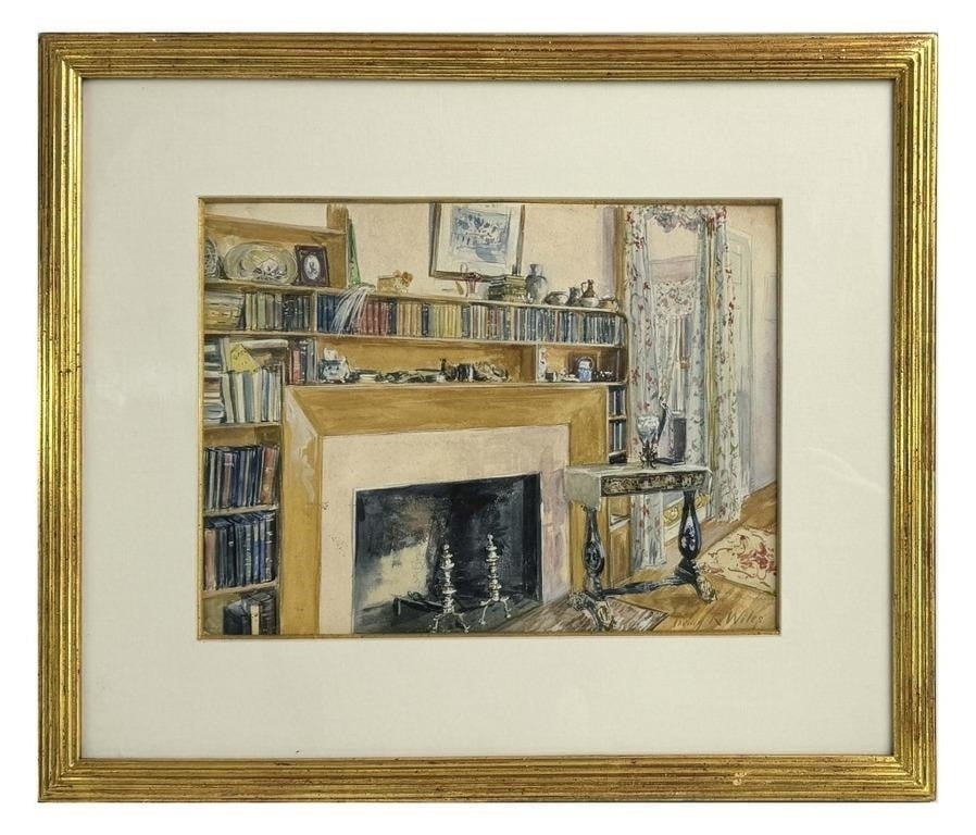 Irving Ramsey Wiles | Woman in Her Dressing Room | MutualArt