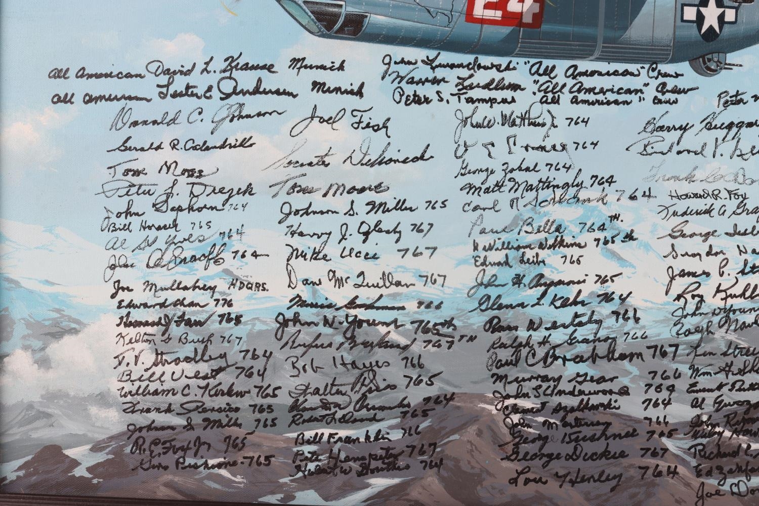 Raymond Waddey | RAY WADDEY WWII 15TH AF 461ST BG PILOT SIGNED WORK ...