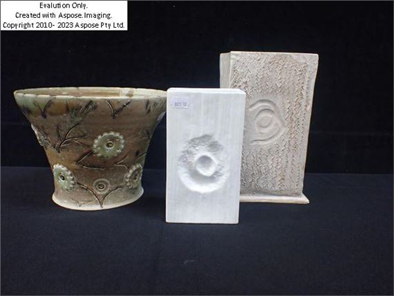 Rosenthal | A ROSENTHAL STUDIO LINE PORCELAIN SLAB STYLE VASE | MutualArt