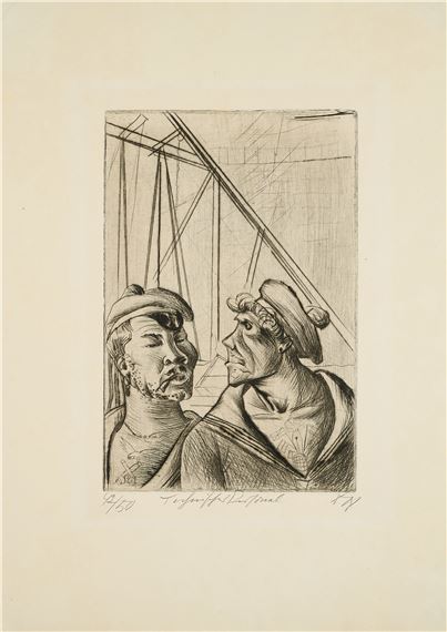 Otto Dix | Martha Dix mit Sohn Jan auf dem Arm (1929) | MutualArt