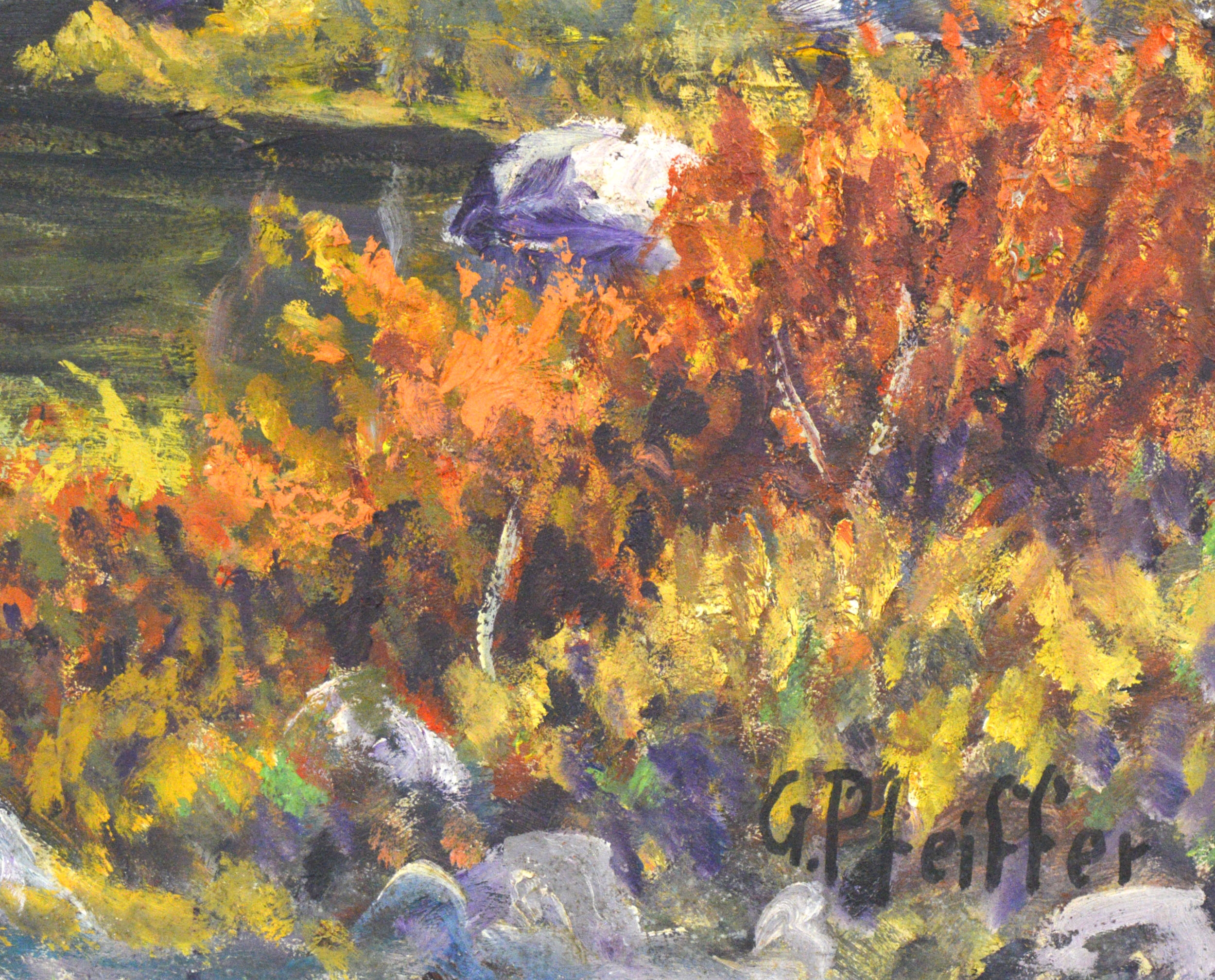 Gordon Edward Pfeiffer | Pool In Laurentians | MutualArt