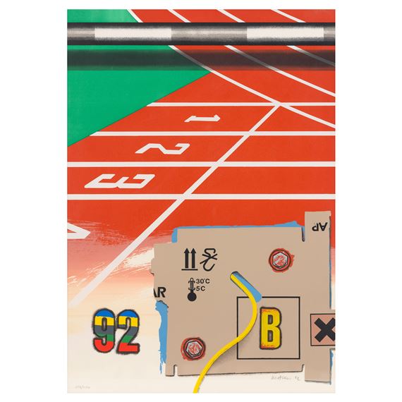 Peter Klasen | Tribute to Olympic Games, 1992 (1992) | MutualArt