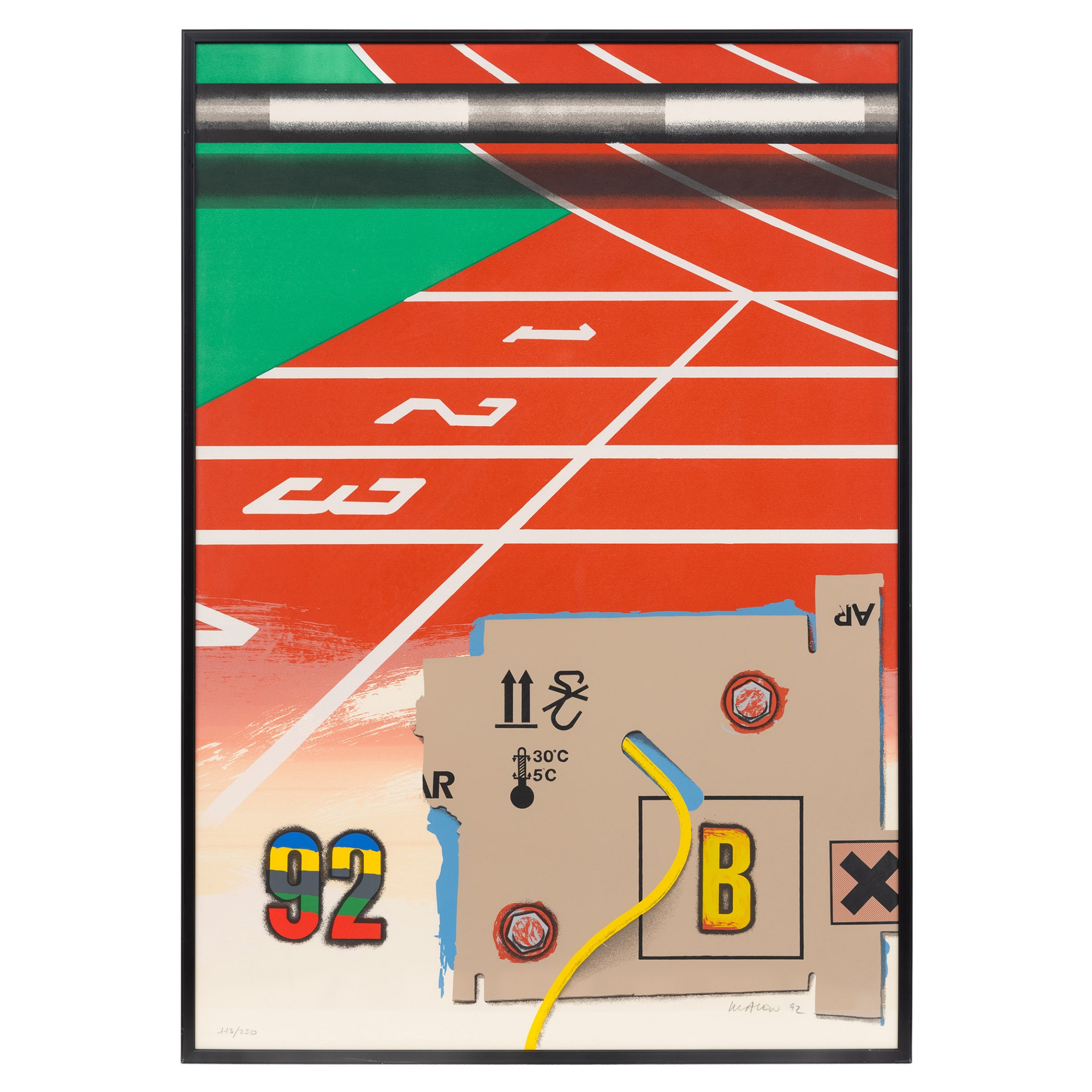 Peter Klasen | Tribute to Olympic Games, 1992 (1992) | MutualArt