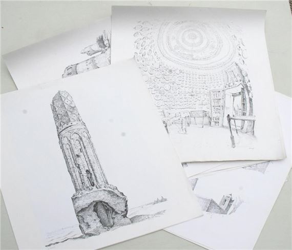John Nankivell | A folio containing John Nankivell artist proof prints ...