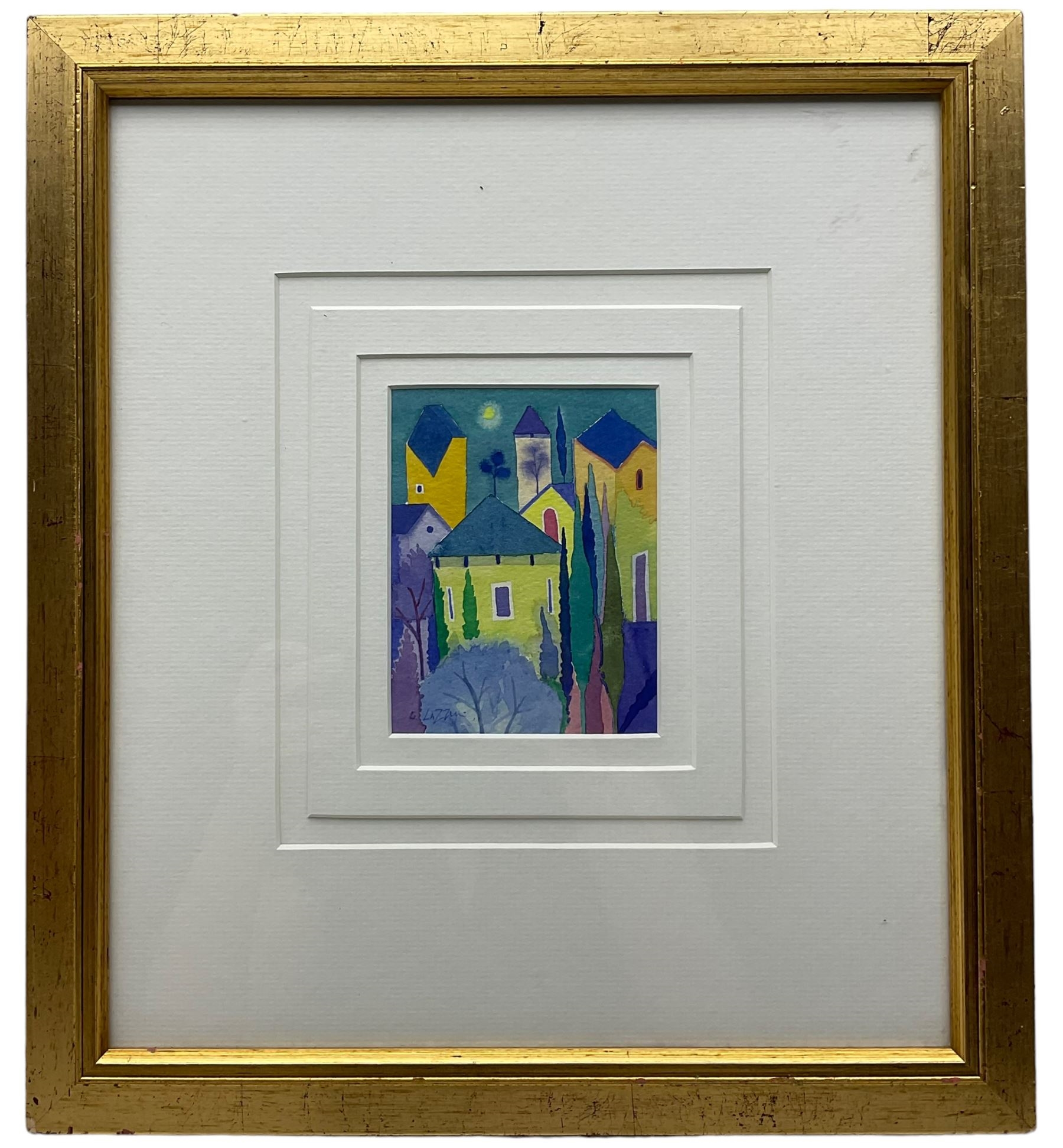 Giuliana Lazzerini | Village and the Moon | MutualArt