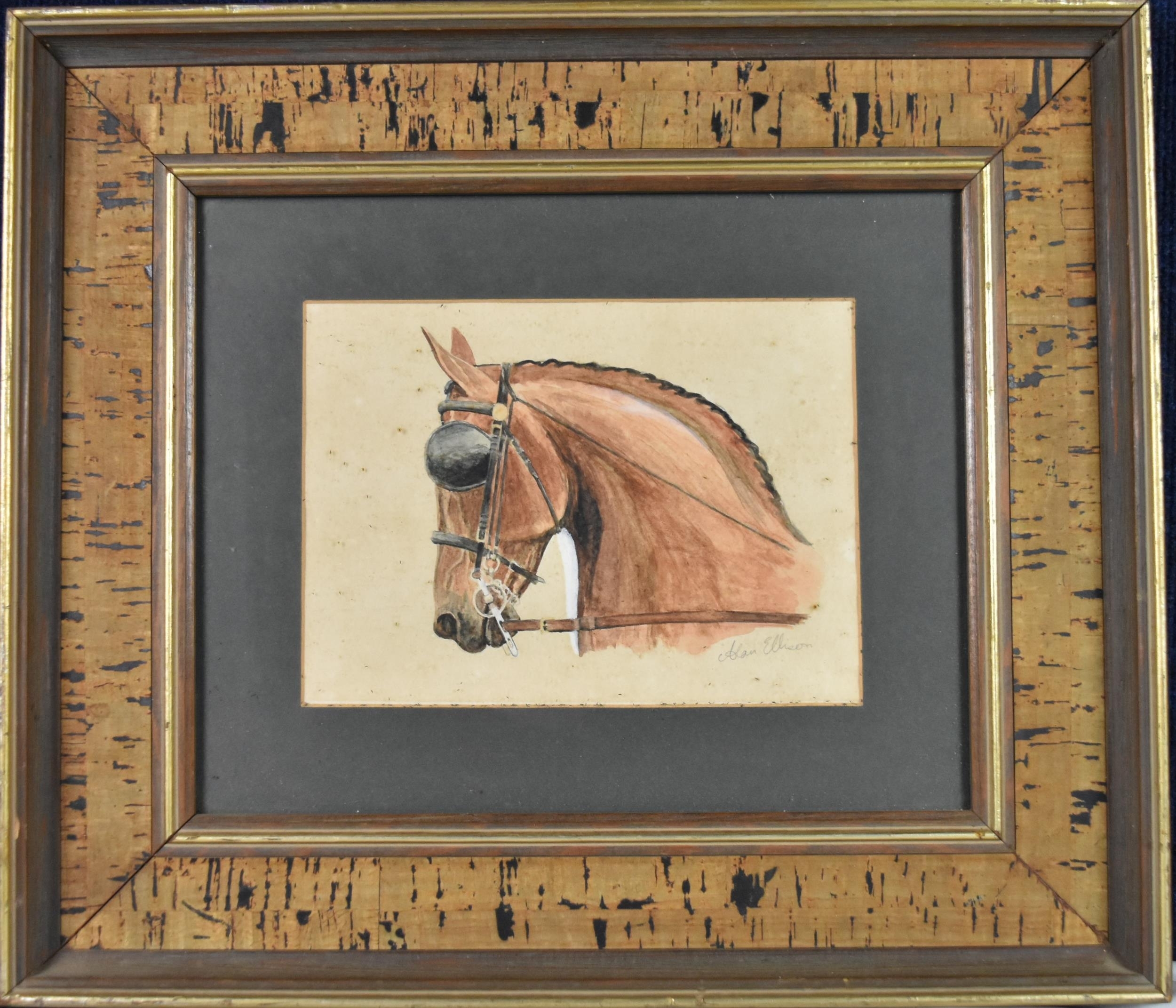 Alan Ellison | horse portrait | MutualArt