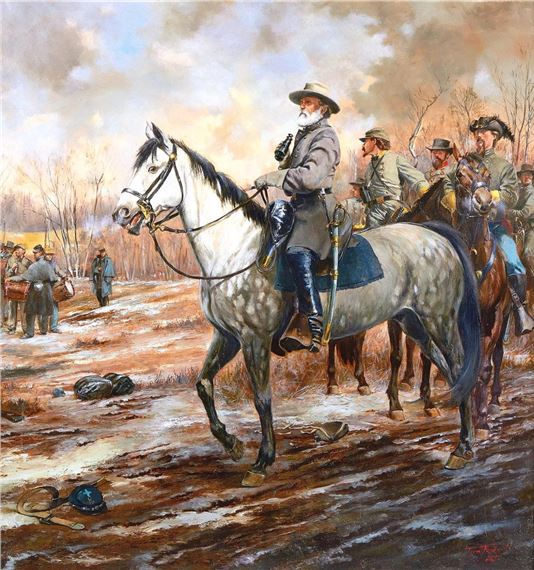 Don Troiani | ROBERT E. LEE ON THE BATTLEFIELD (1984) | MutualArt