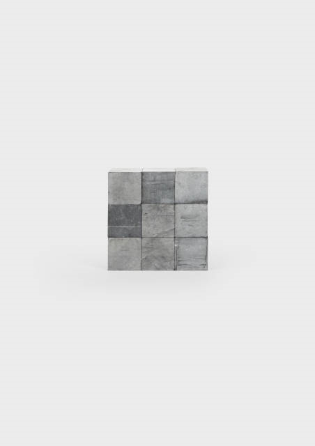 Carl Andre | Pyramid (Square Plan) (1959) | MutualArt
