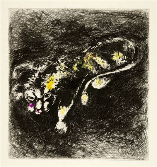 Marc Chagall | Jean de La Fontaine. Fables Two text volumes with 32 ...