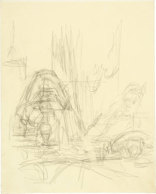 Alberto Giacometti | Olivier Larronde à son bureau (1958) | MutualArt