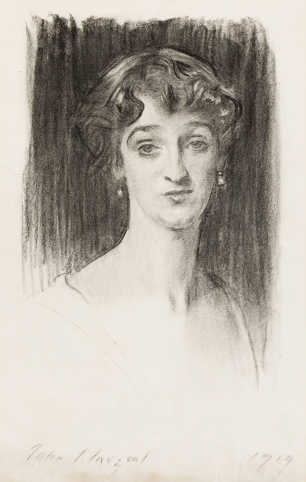 John Singer Sargent | Portrait of Constance Gladys, Countess de Grey ...