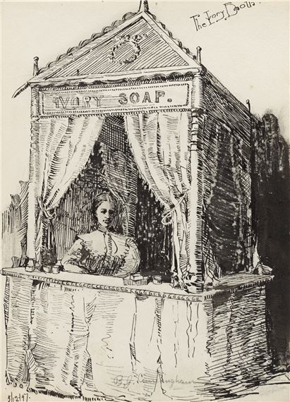 Edward Hopper | The Ivory Booth (97) | MutualArt