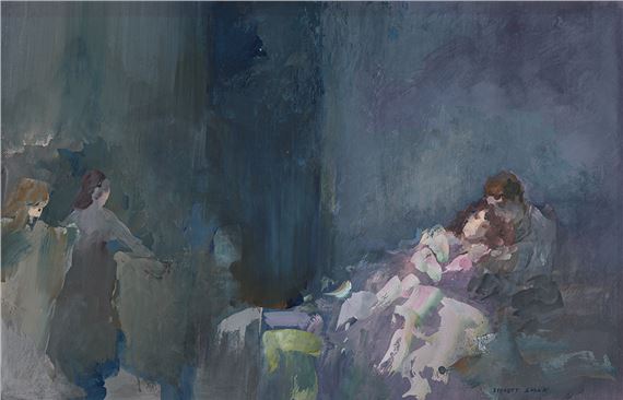 Everett Shinn | Theatrical Study (Circa 1935) | MutualArt