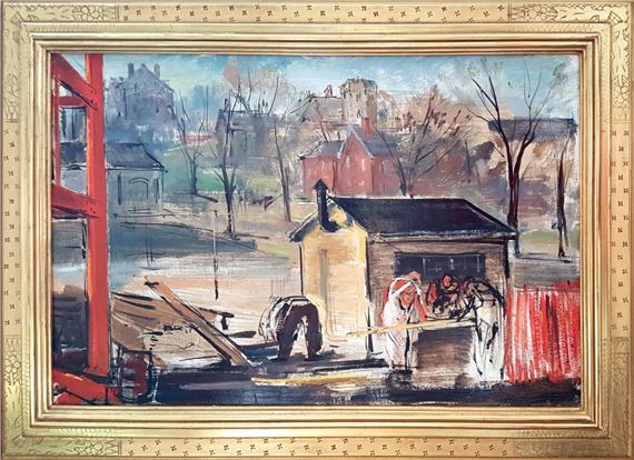 Peter Cook | CONSTRUCTION SITE (Circa 1970) | MutualArt