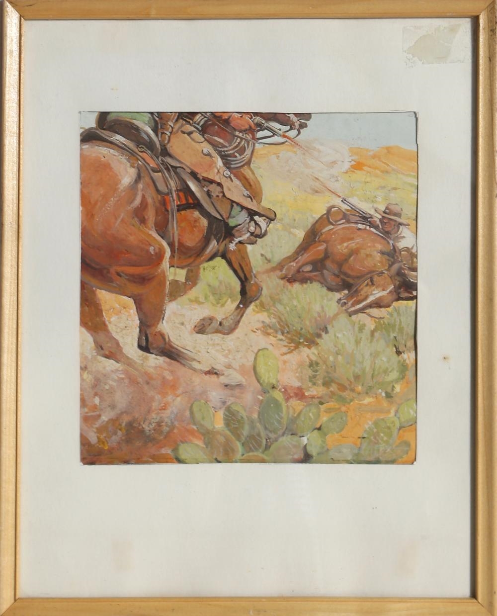 Nick Eggenhofer | Custer’s Last Stand (Circa 1925) | MutualArt