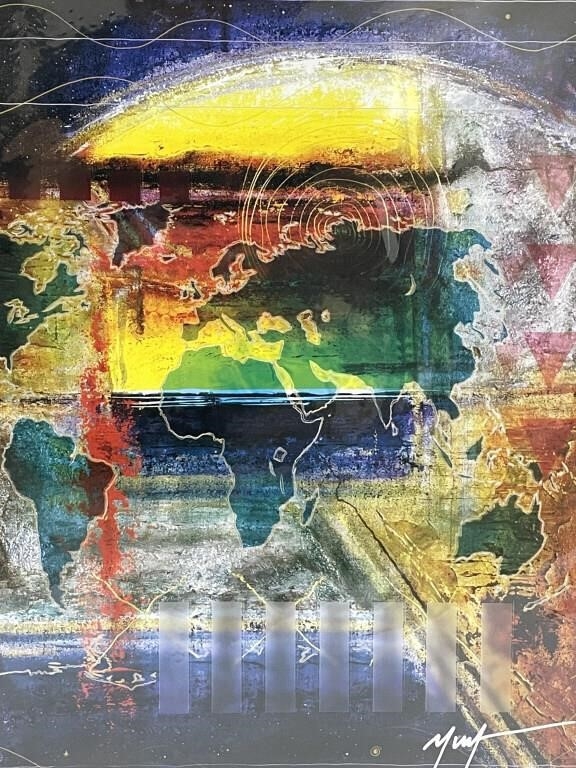 Marvin Murphy | Murf Murphy Earth Island Miami Artist Signed Print ...