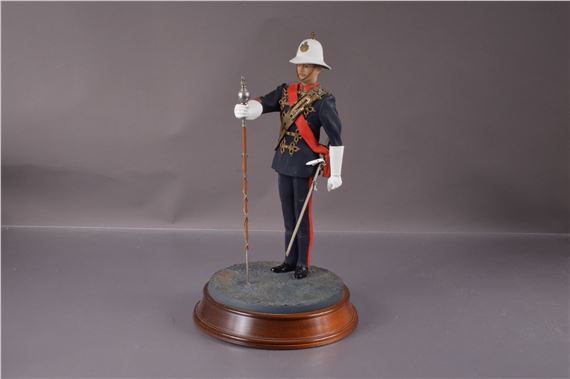 George Pitman | Royal Marine Drum Major sculpture by George Pitman ...