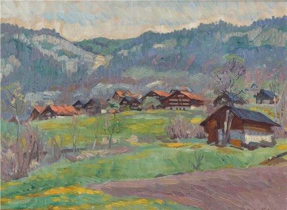 Franz Gehri | Paysage de montagne | MutualArt