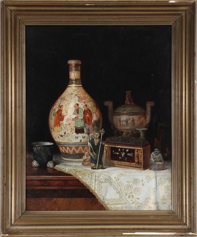 Josef Straka | Still life with Japonism | MutualArt