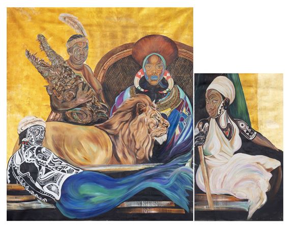 Ayanda Mabulu | Women and beast (2023) | MutualArt
