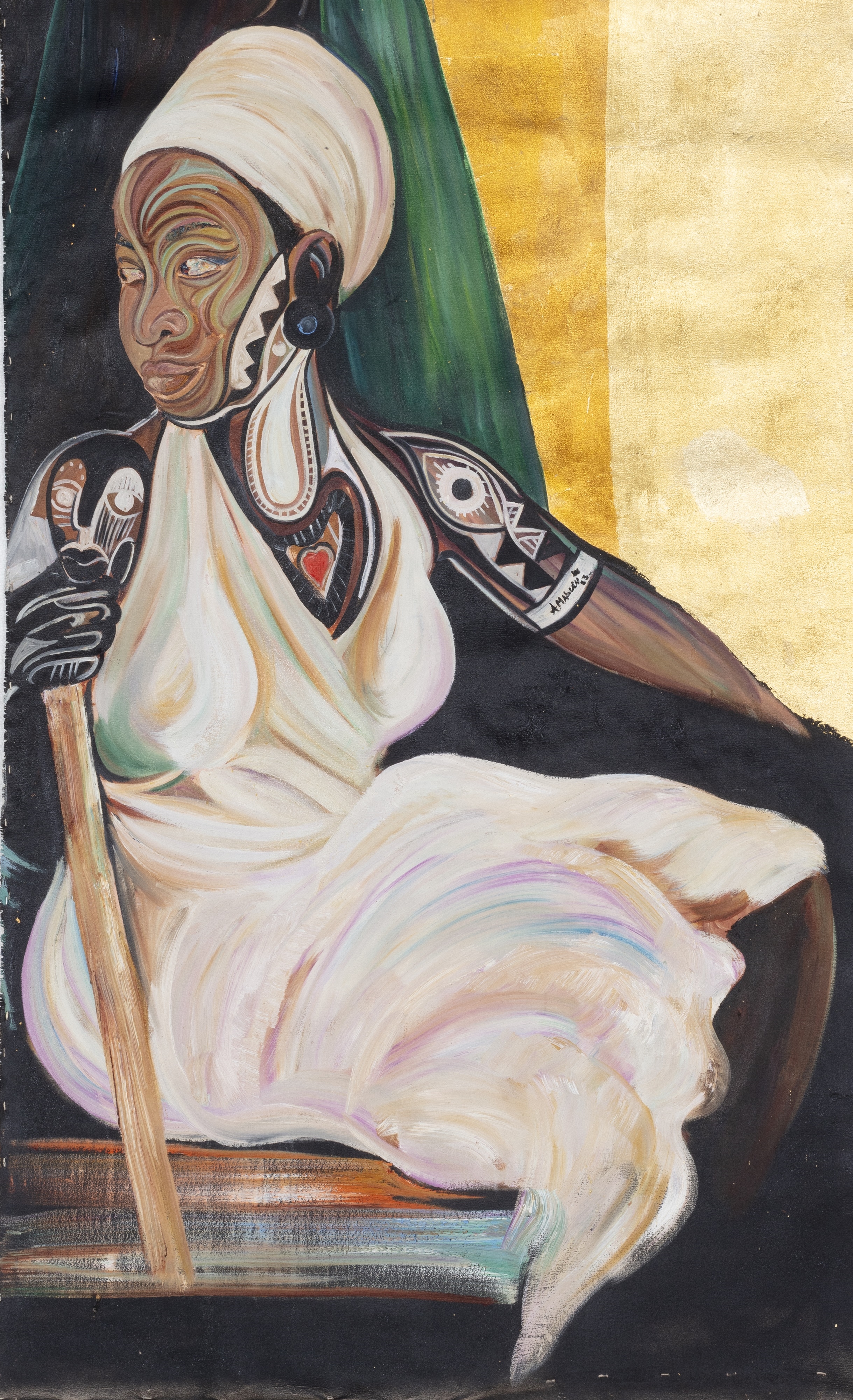 Ayanda Mabulu | Women and beast (2023) | MutualArt