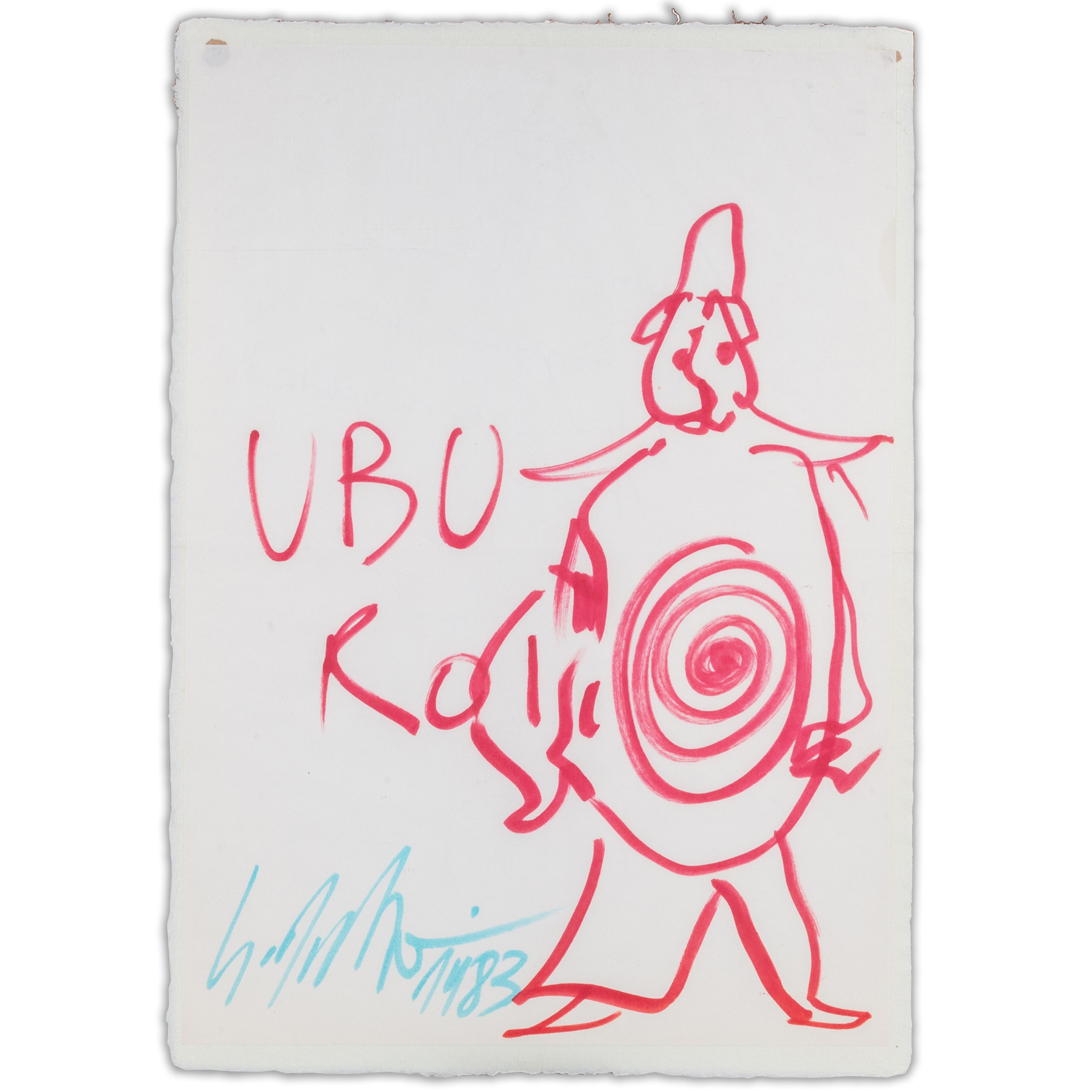 Enrico Baj | SERGIO D'ANGELO e ENRICO BAJ (1985) | MutualArt