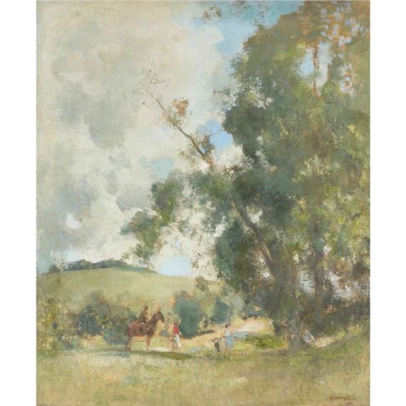 Edward Arthur Walton | CHANCE ENCOUNTER | MutualArt