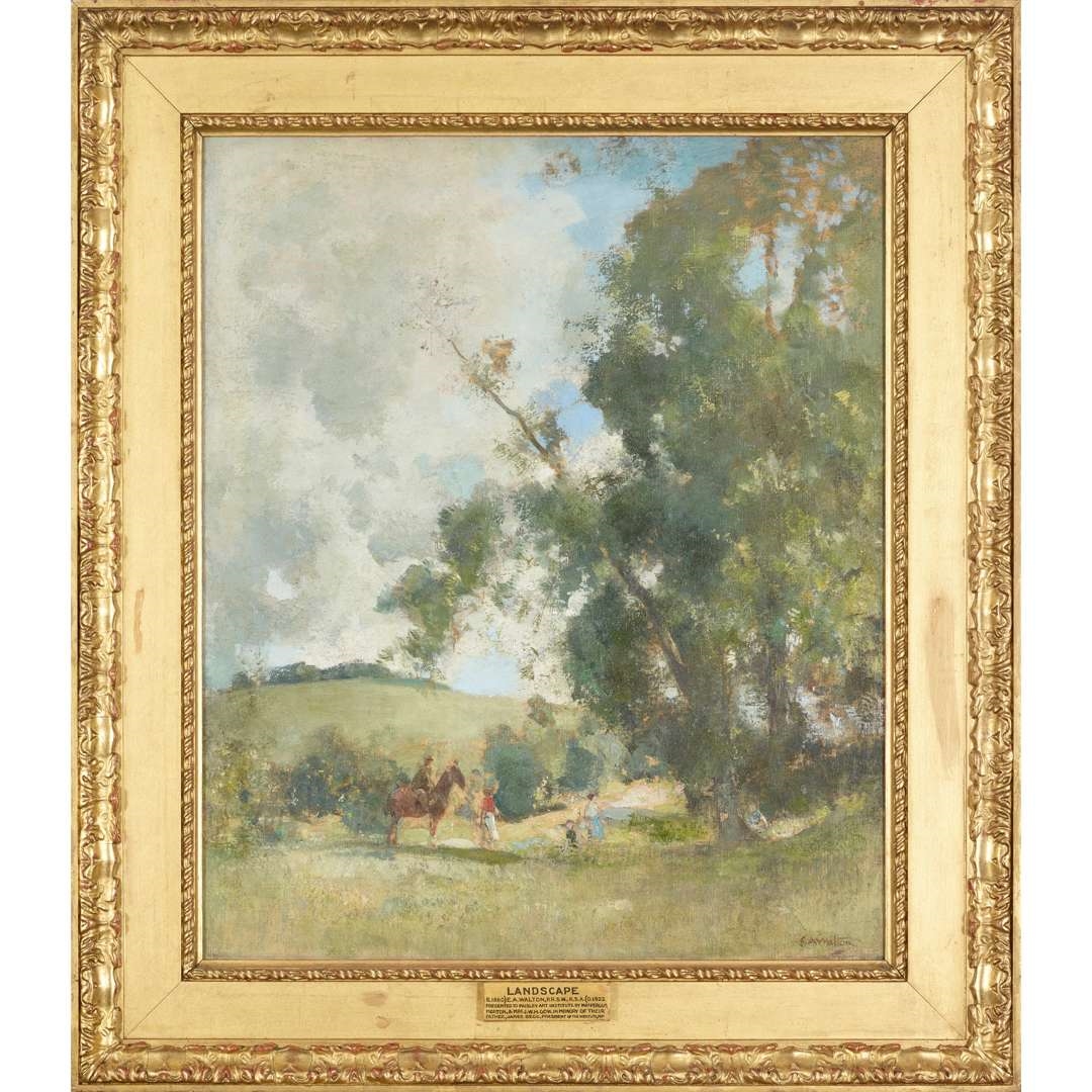 Edward Arthur Walton | CHANCE ENCOUNTER | MutualArt