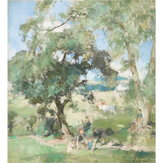 Edward Arthur Walton | THE OAK AND THE ASH | MutualArt