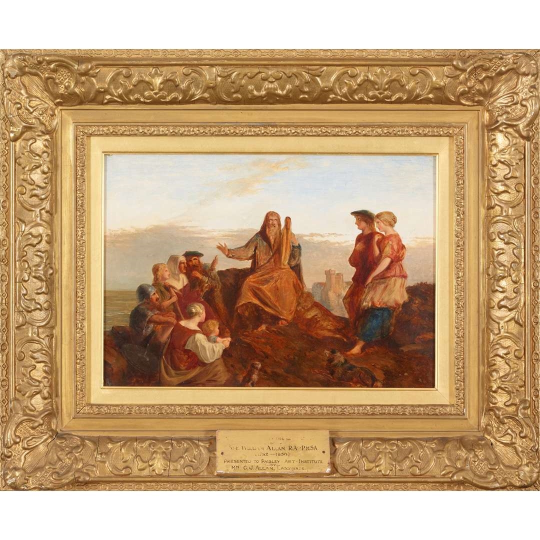 Sir William Allan | BLIND HARRY RECITING THE DEEDS OF WALLACE | MutualArt