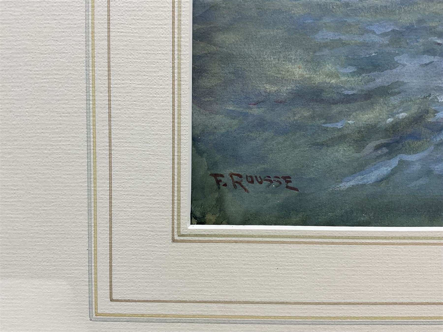 Frank Rousse | Scandinavian Timber Boat Leaving Scarborough | MutualArt