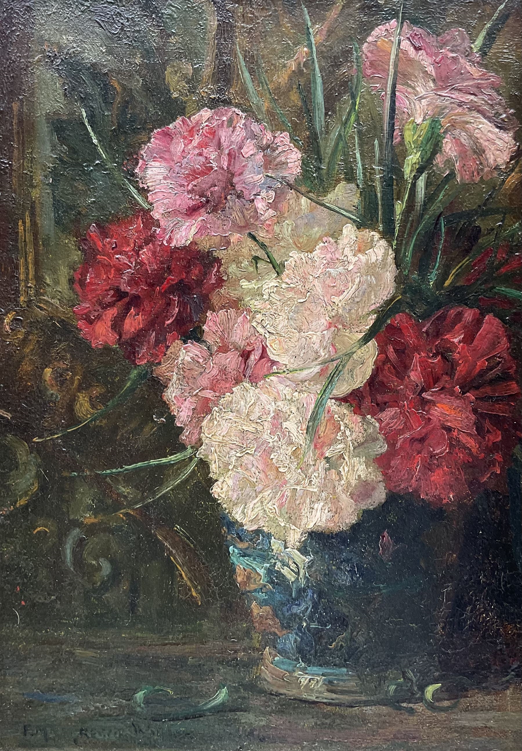 Peter MacGregor Wilson | Still Life of Carnations | MutualArt