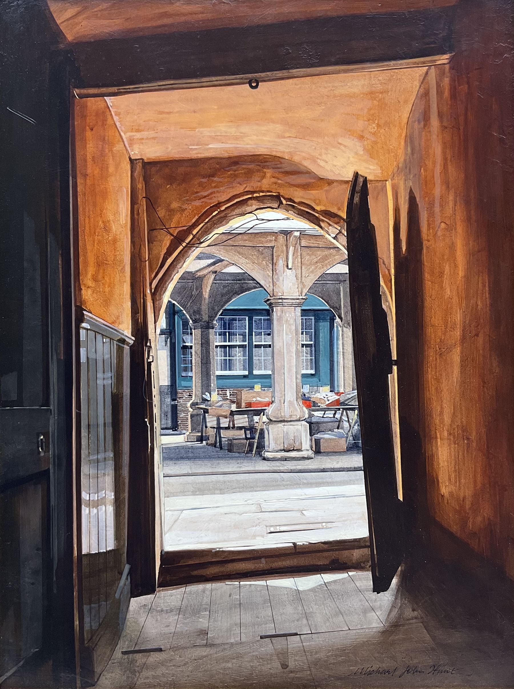 Michael John Hunt | The Courtyard | MutualArt