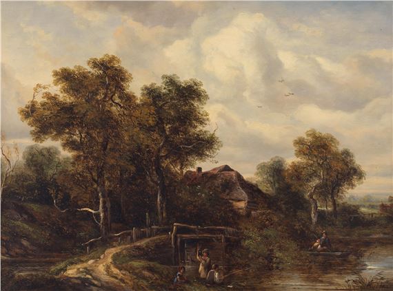 Richard H. Hilder | River landscapes (1845) | MutualArt