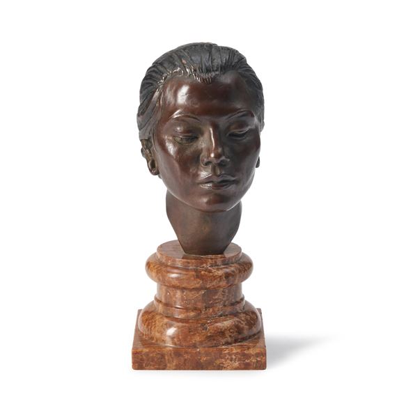Malvina Hoffman | Head of a Balinese Woman | MutualArt